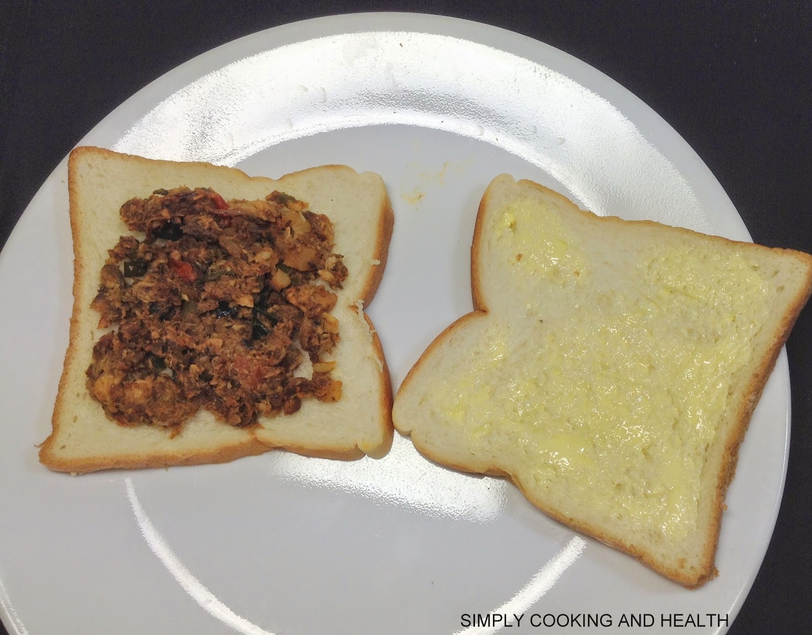 Simply Cooking and Health: Toasted fish sandwich