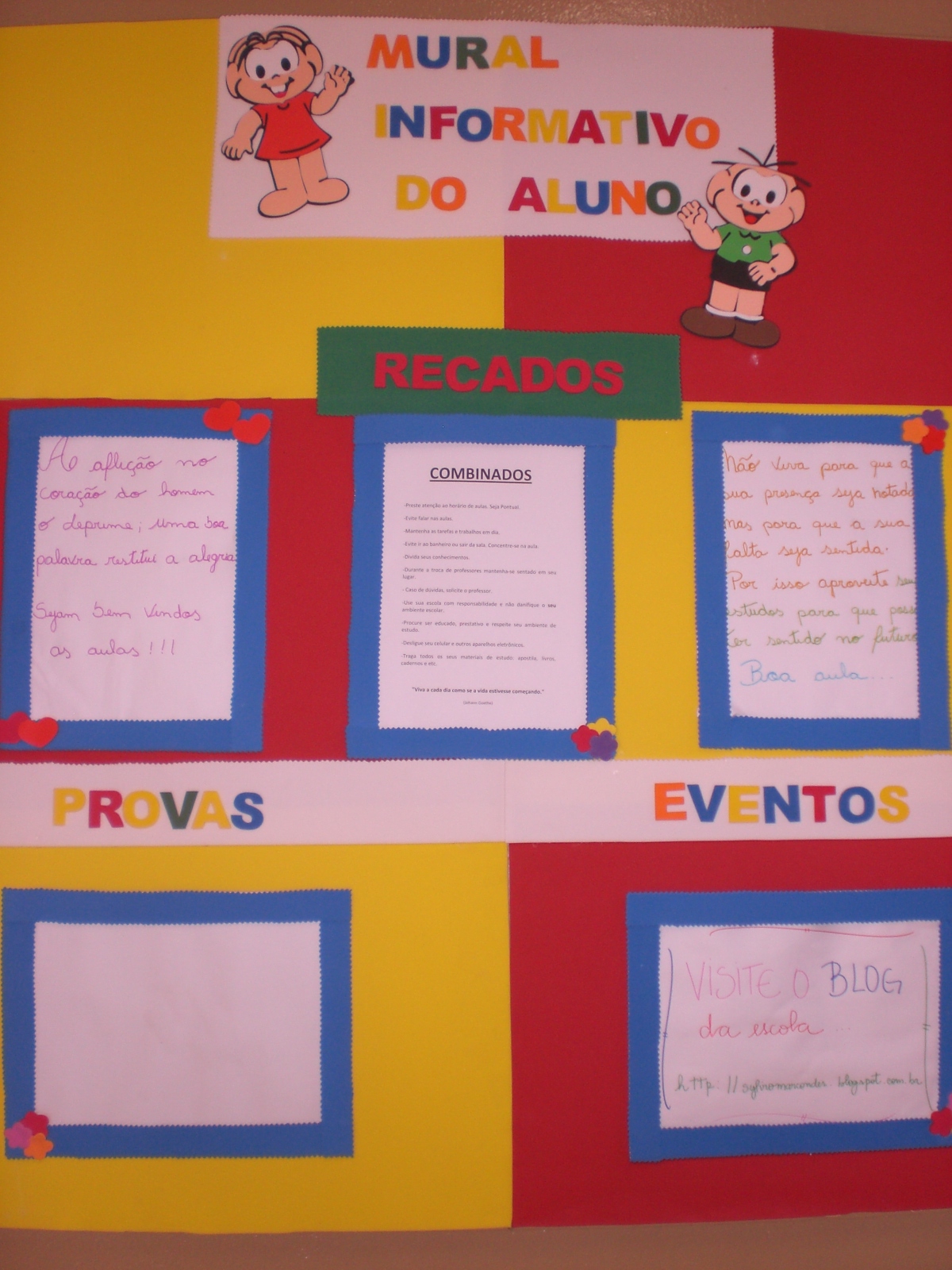 Mural Informativo Para Escola - LIBRAIN