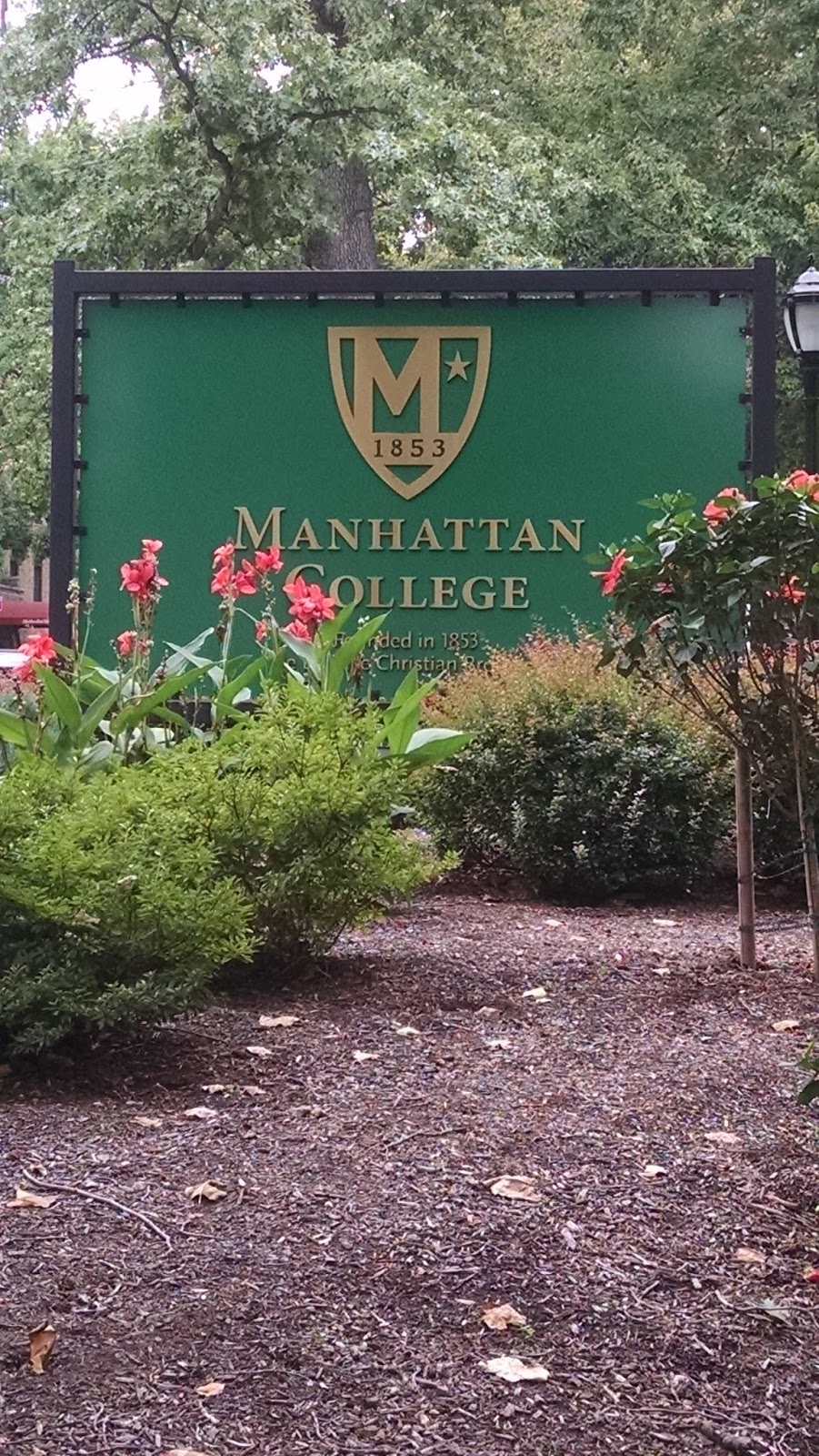 Tour college: Manhattan College, Riverdale, NY