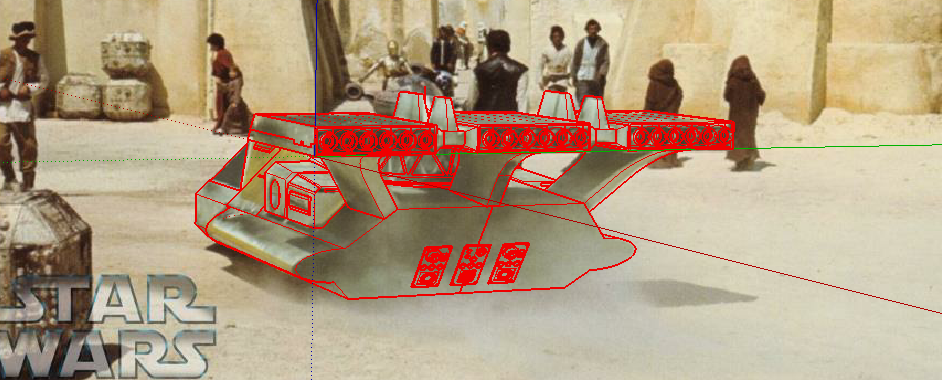 Stinson's All Things Star Wars Blog: Lars Family Speeder