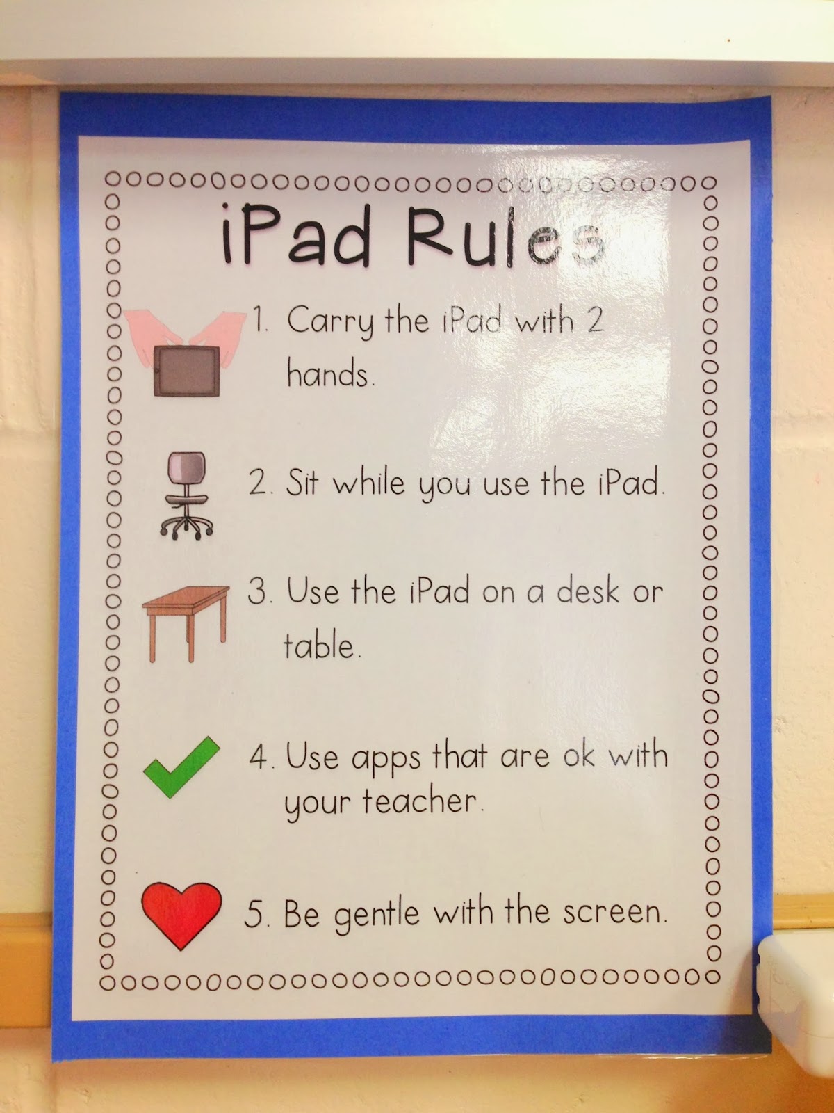 The Grade 2 Hullabaloo: Finally... The iPad Center