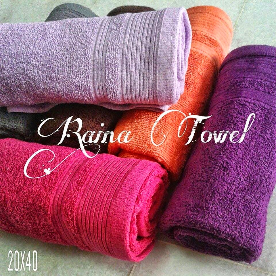 Tempahan set tuala mandi dari Putrajaya