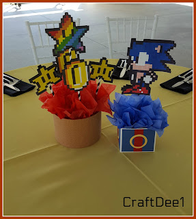 CraftDee1 Parties and Crafts: Vintage Video game theme party