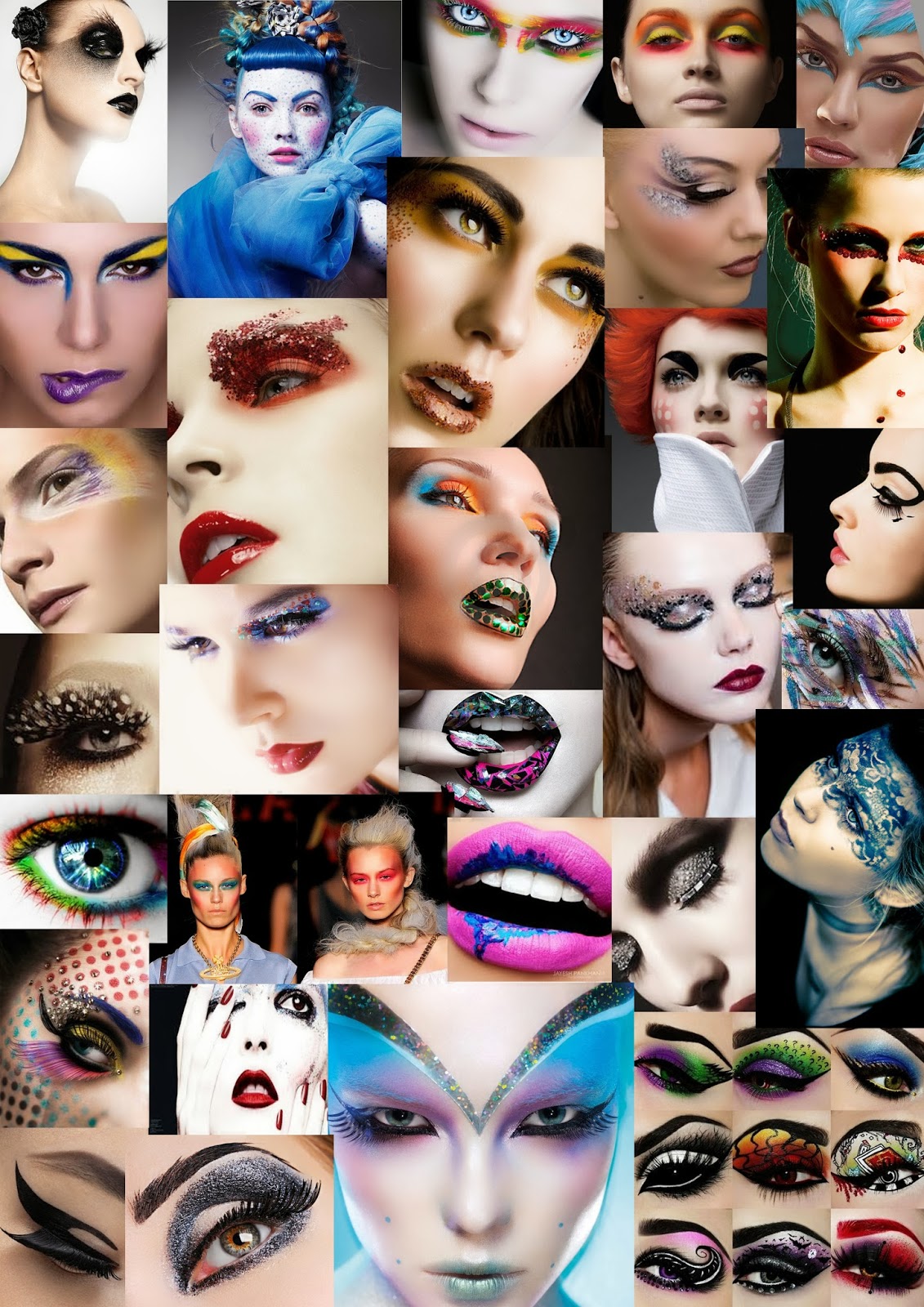 Makeup Mood Board Ideas | Saubhaya Makeup