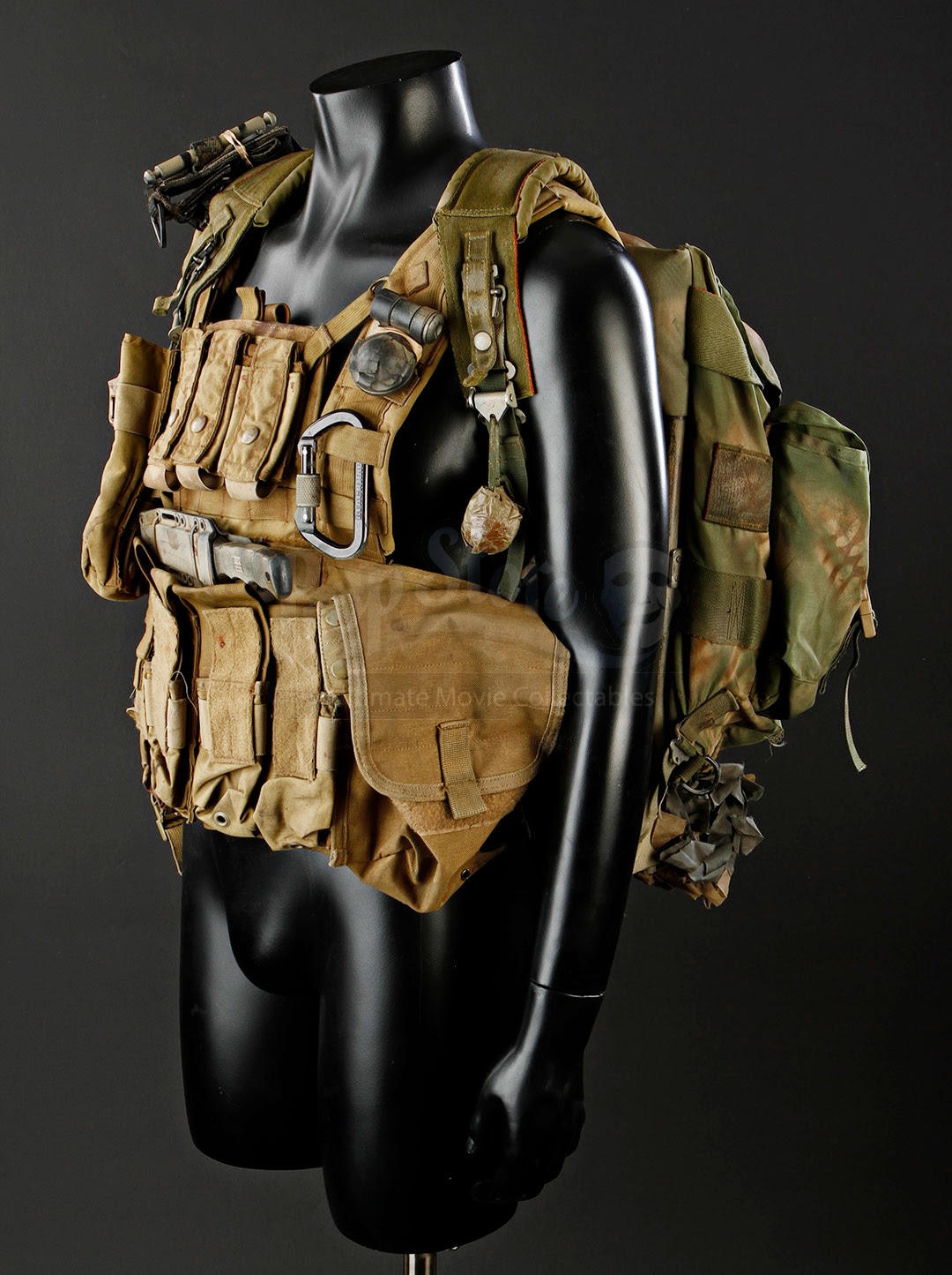 Lone Survivor - Danny Dietz's Backpack, Tactical Vest and Accessories