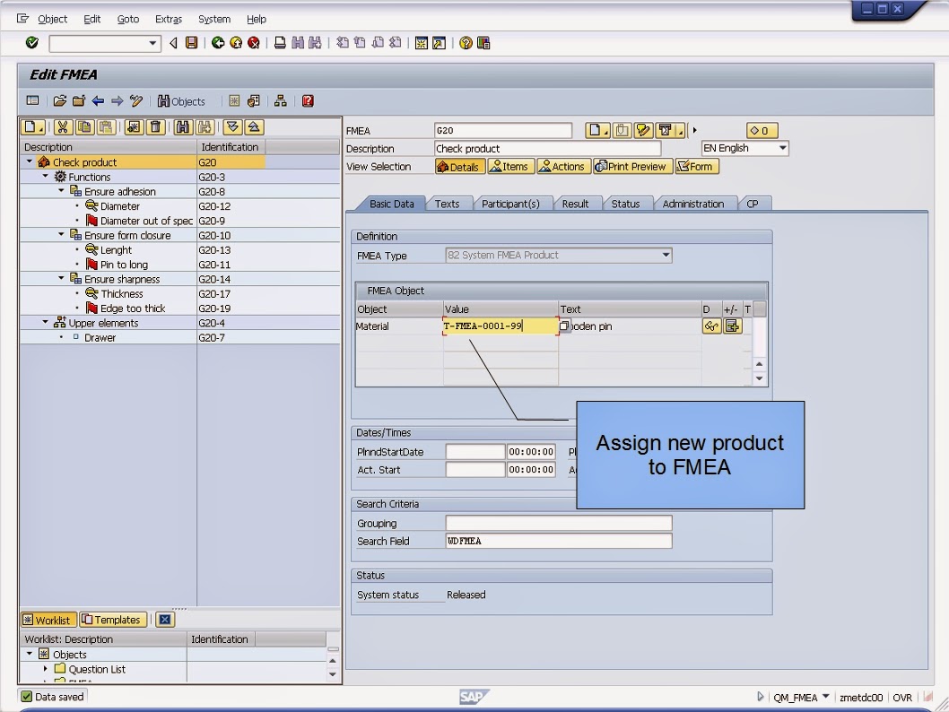 青蛙SAP分享 Froggy's SAP sharing: SAP ERP QM Quality Planning - FMEA ...