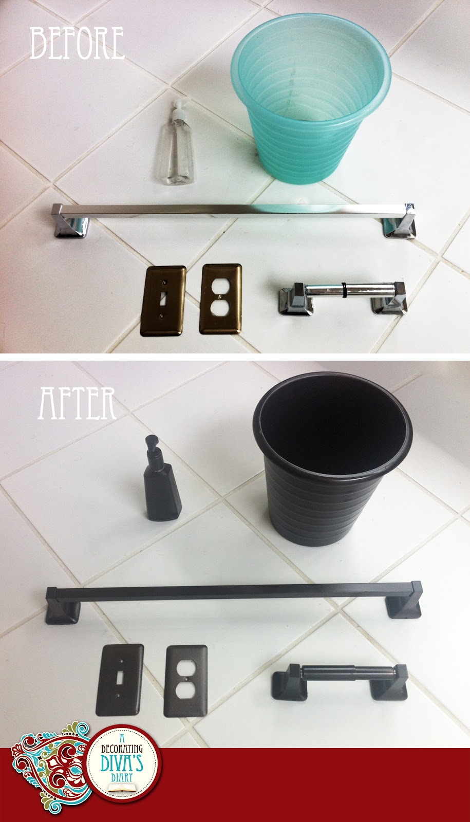 A Decorating Diva's Diary: Dear Diary...Another Drab to Fab Story