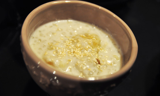 Recette des Bananes au lait de coco et tapioca - Made in Asie