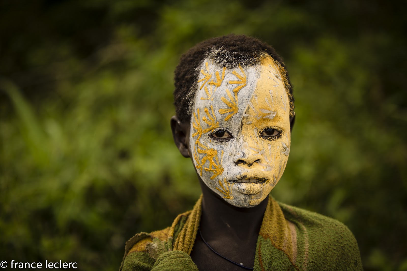 Body Art and Ceremony: PICTURES OF KARO BODY PAINTING