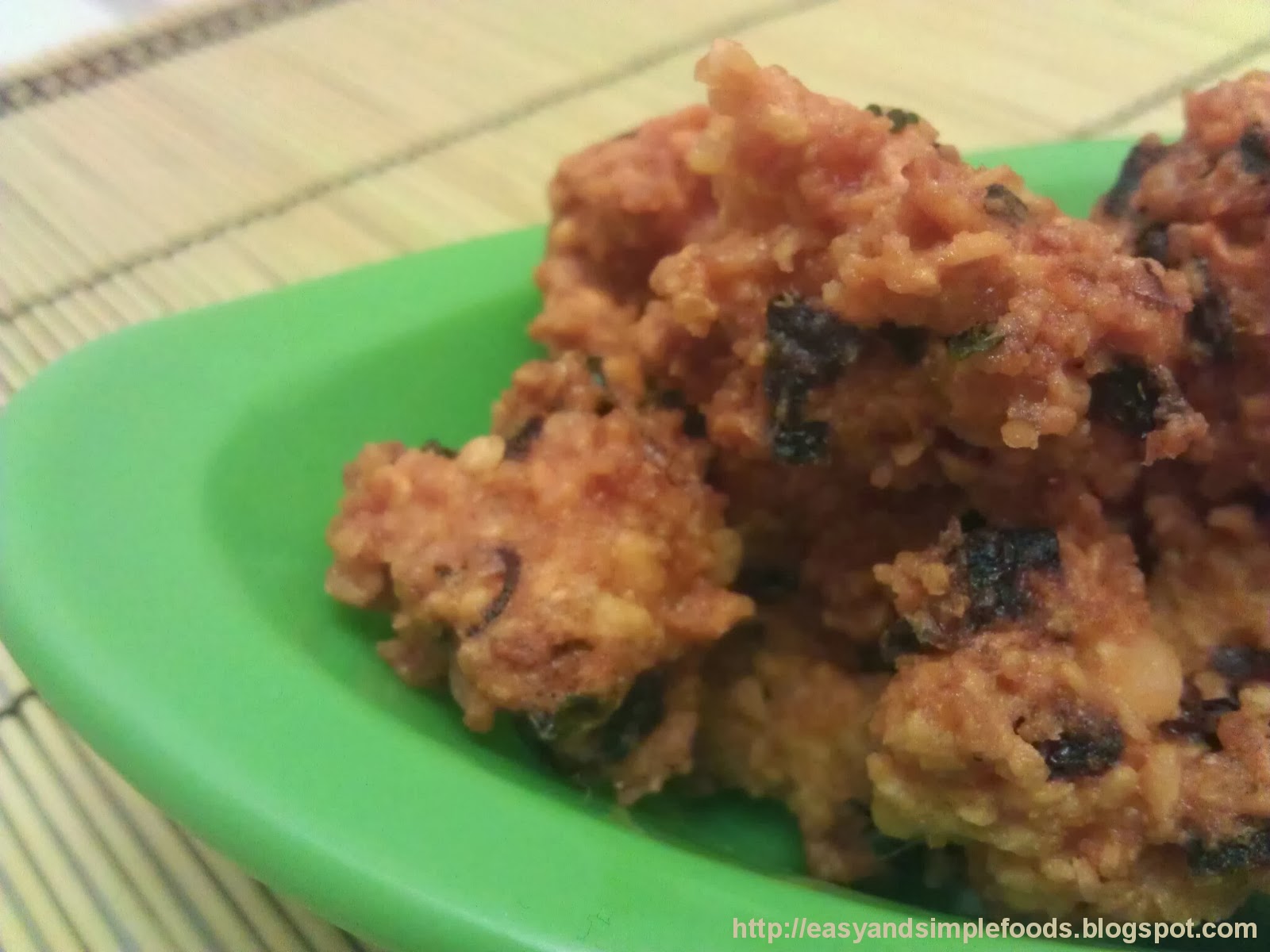 easy and simple foods: Moong Daal Pakoda