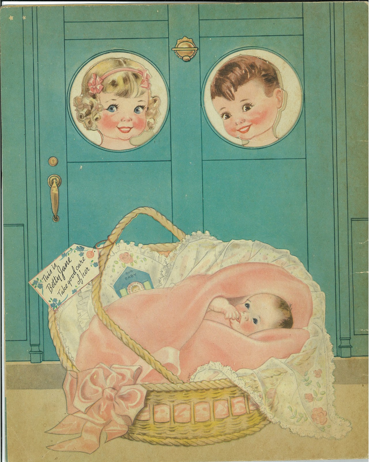 Miss Missy Paper Dolls: Our New Baby