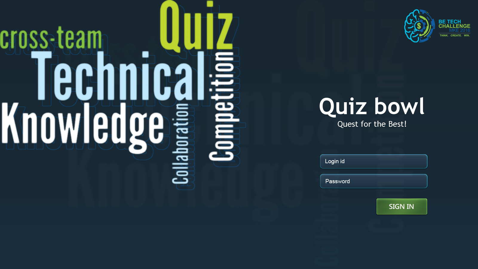 Quizzes Login