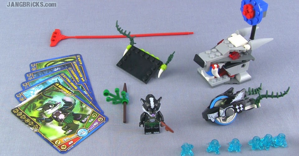 LEGO Chima Speedorz 70107 Skunk Attack set Review!
