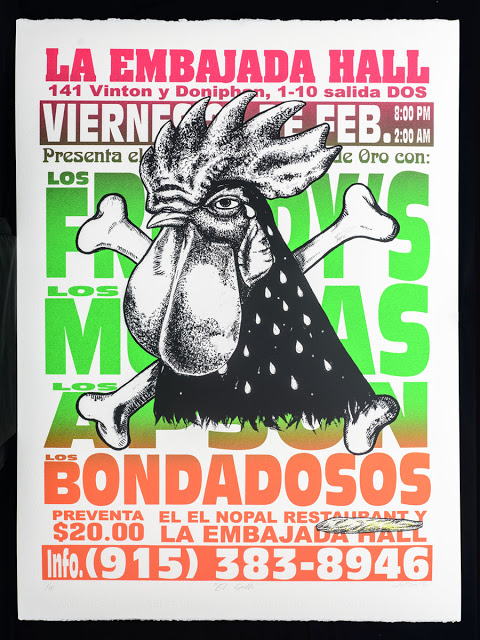 Desert Triangle Print Carpeta: Los Dos and Tim Razo