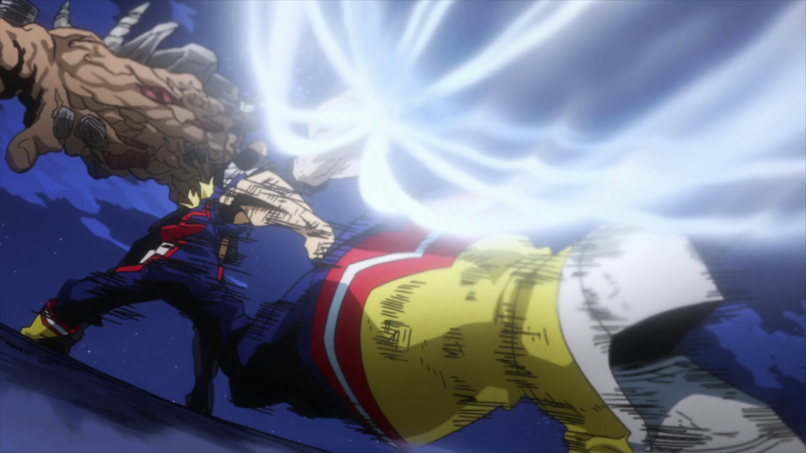 Boku no Hero Academia cap 11: All Might vs All For One el final