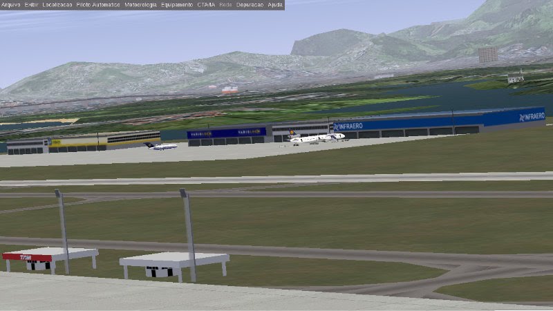 Flightgear Brasil : Cenario Aeroporto Galeão - SBGL