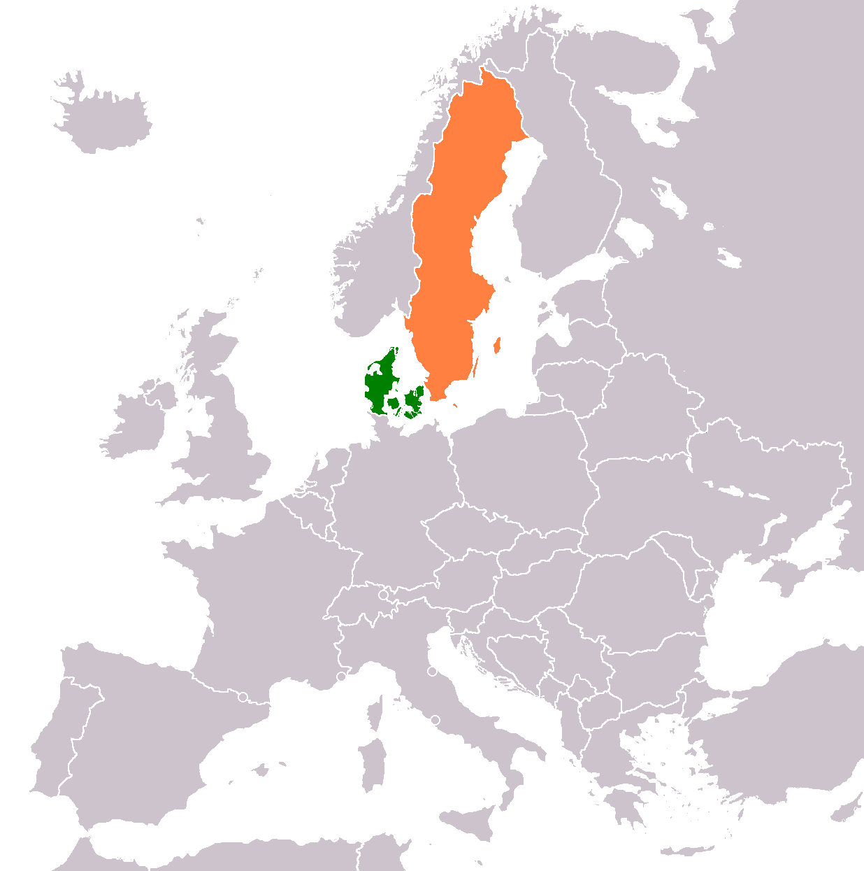 45LOVERS: sweden denmark