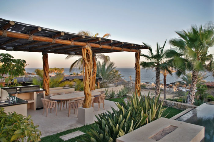 ESTILO RUSTICO: Pergolas Rusticas