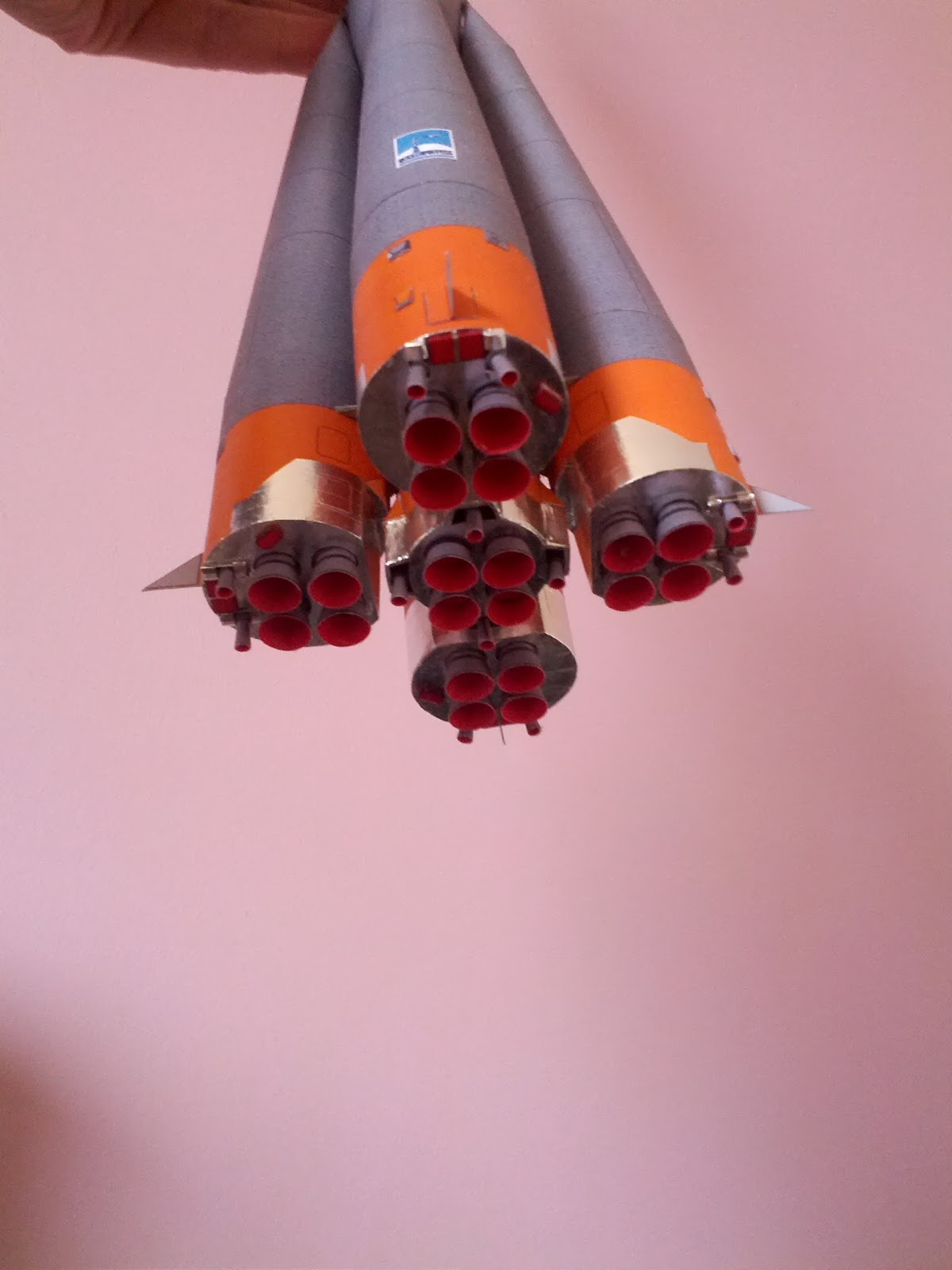 Paper Model Projects: Soyuz Launcher 1:96 scale