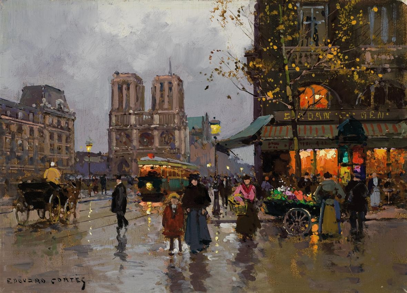 Édouard Cortès | Paris painting | Tutt'Art@ | Pittura * Scultura ...