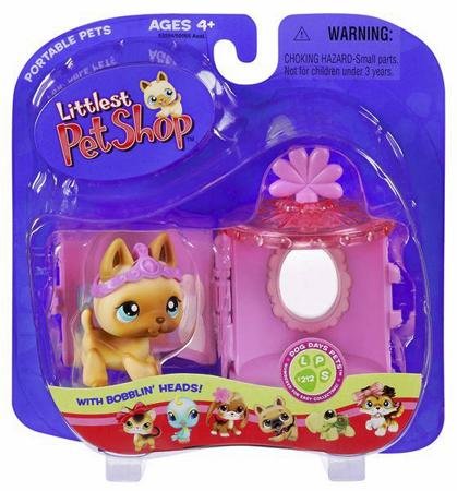 Littlest Pet Shop Portable Pets German Shepherd (#212) Pet | LPS Merch