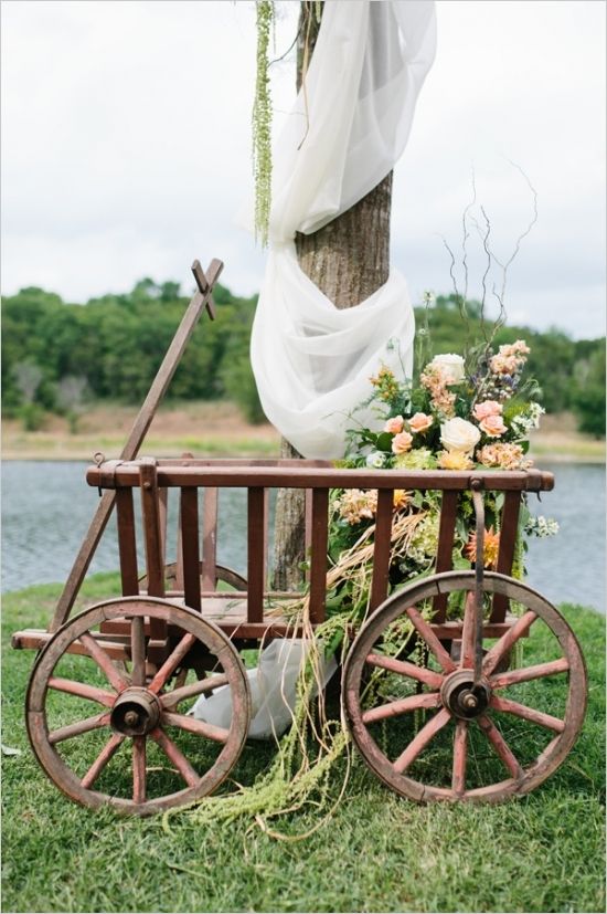 Eye For Design: Decorating Indoors and Gardens With Goat Carts