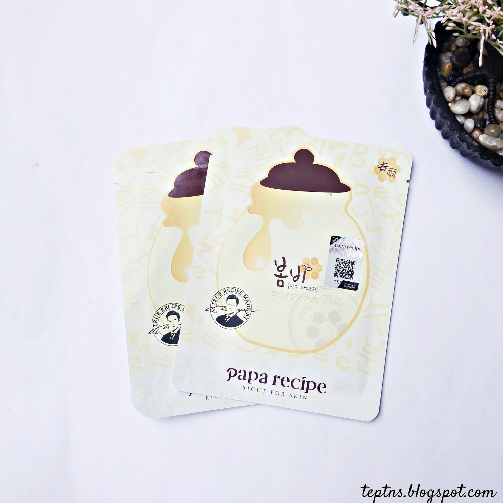 Papa Recipe Bombee Honey Mask Review - Tep Tries New Stuff