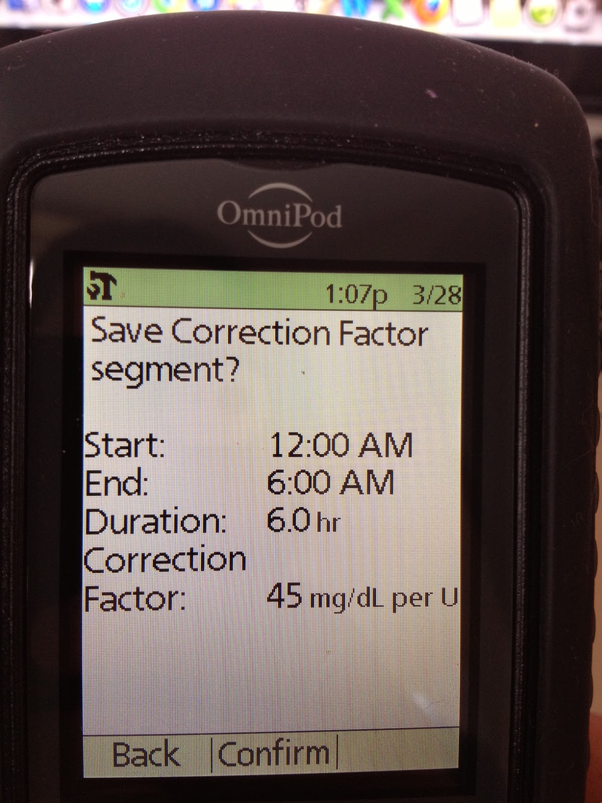 Sweetly Voiced: Confirmation Screens