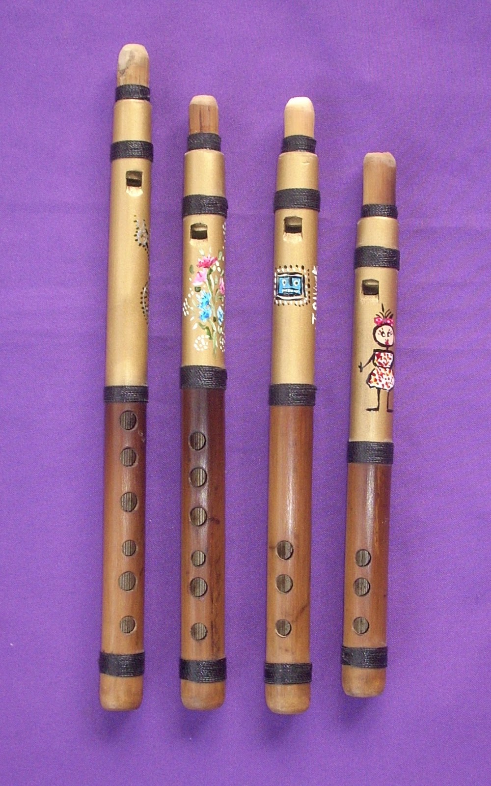 FLAUTAS DE BAMBU - QUENAS, QUENACHOS, PIFANOS: Instrumentos a venda
