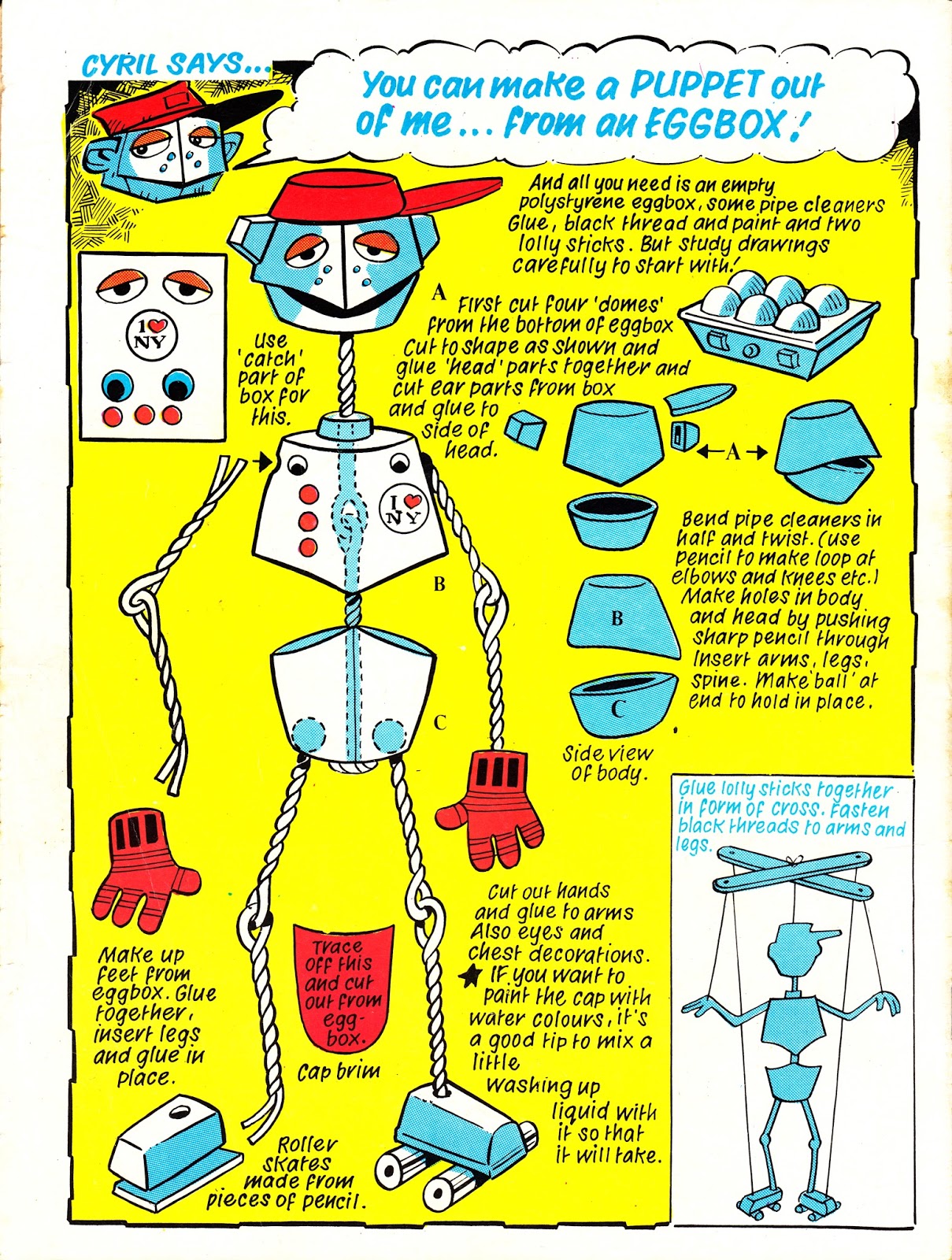 STARLOGGED - GEEK MEDIA AGAIN: 1984: CYRIL PUPPET MAKE in RETURN OF THE ...