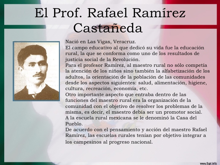 El mexiquense Hoy: Rafael Ramírez, padre de la educación rural y la ...