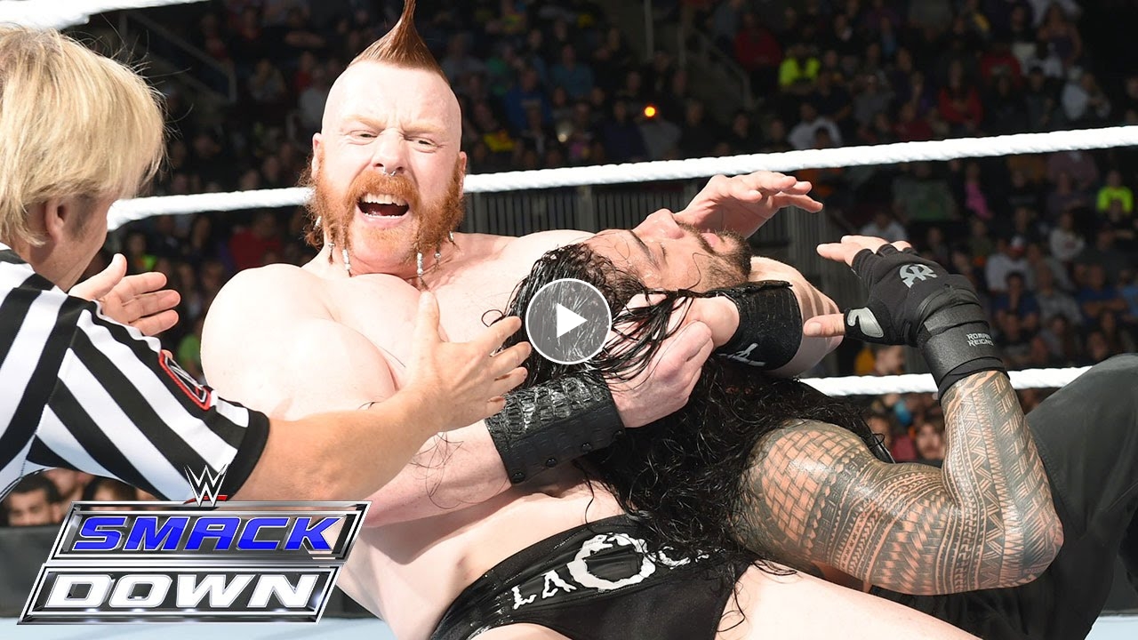 Roman Reigns vs. Sheamus, King Barrett, Rusev & Alberto Del Rio ...