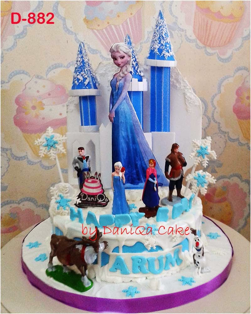 10+ Keren Abis Hiasan Frozen Untuk Kue Ultah