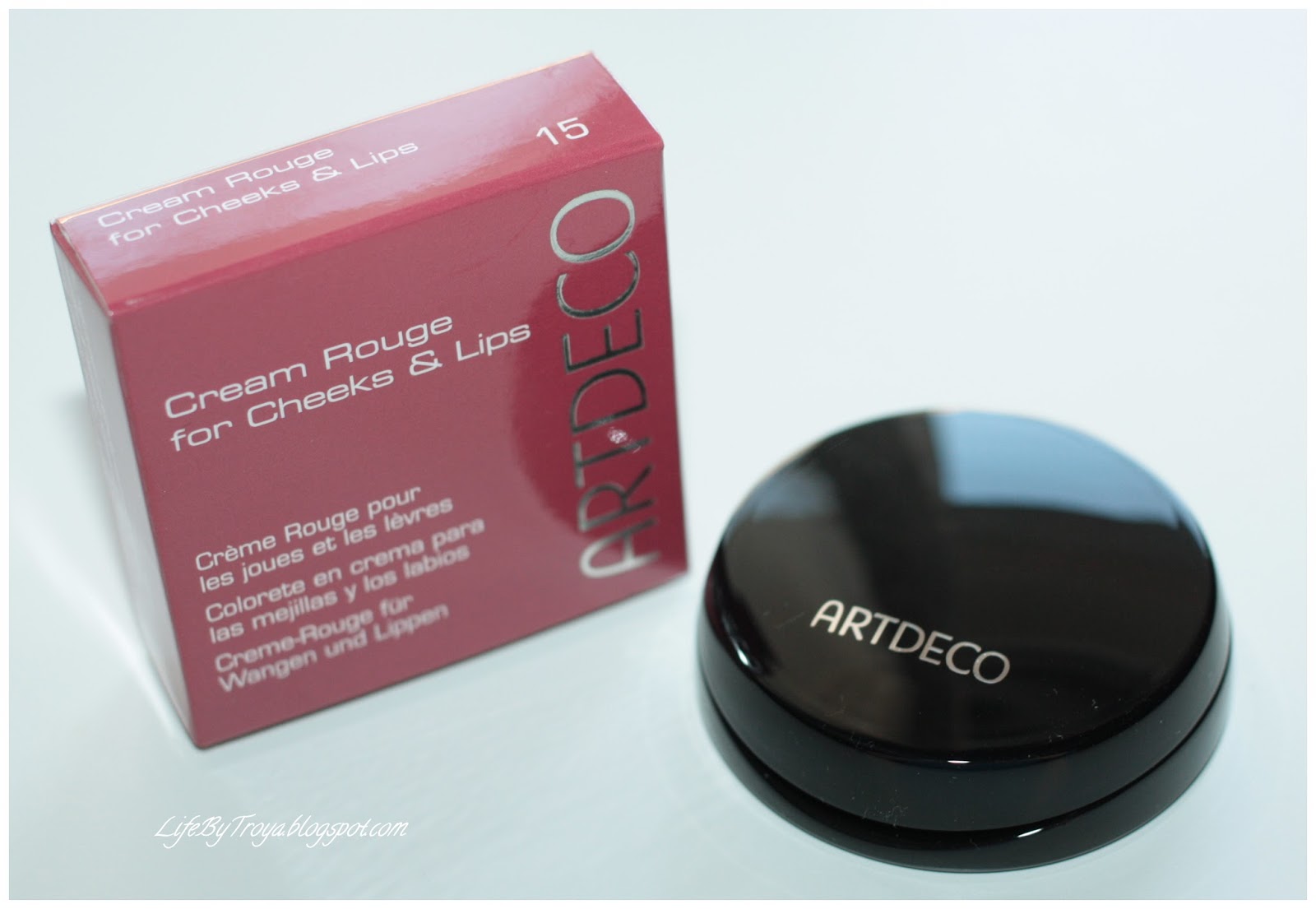 Review:: ArtDeco Cream Rouge For Cheeks & Lips #15 Creamy Rosy Madame ...
