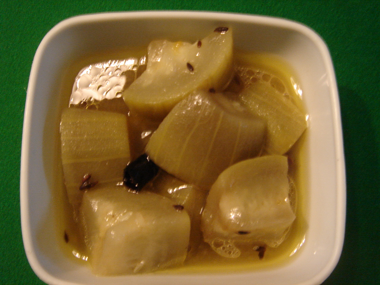 Rajiv's Kitchen: Rasedar Lauki (Marrow)