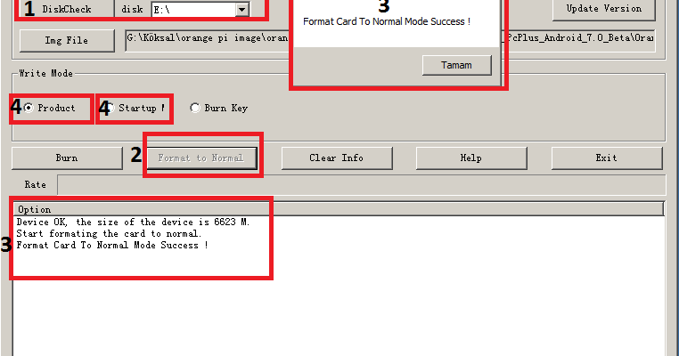 Orange Pi: ORANGE PI ANDROİD ÖNYÜKLEME
