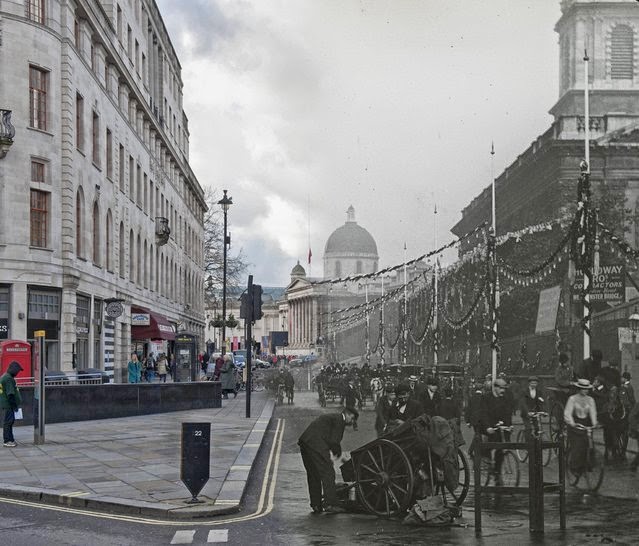 Step Into The Past: London Then and Now by Streetmuseum App ~ Vintage ...