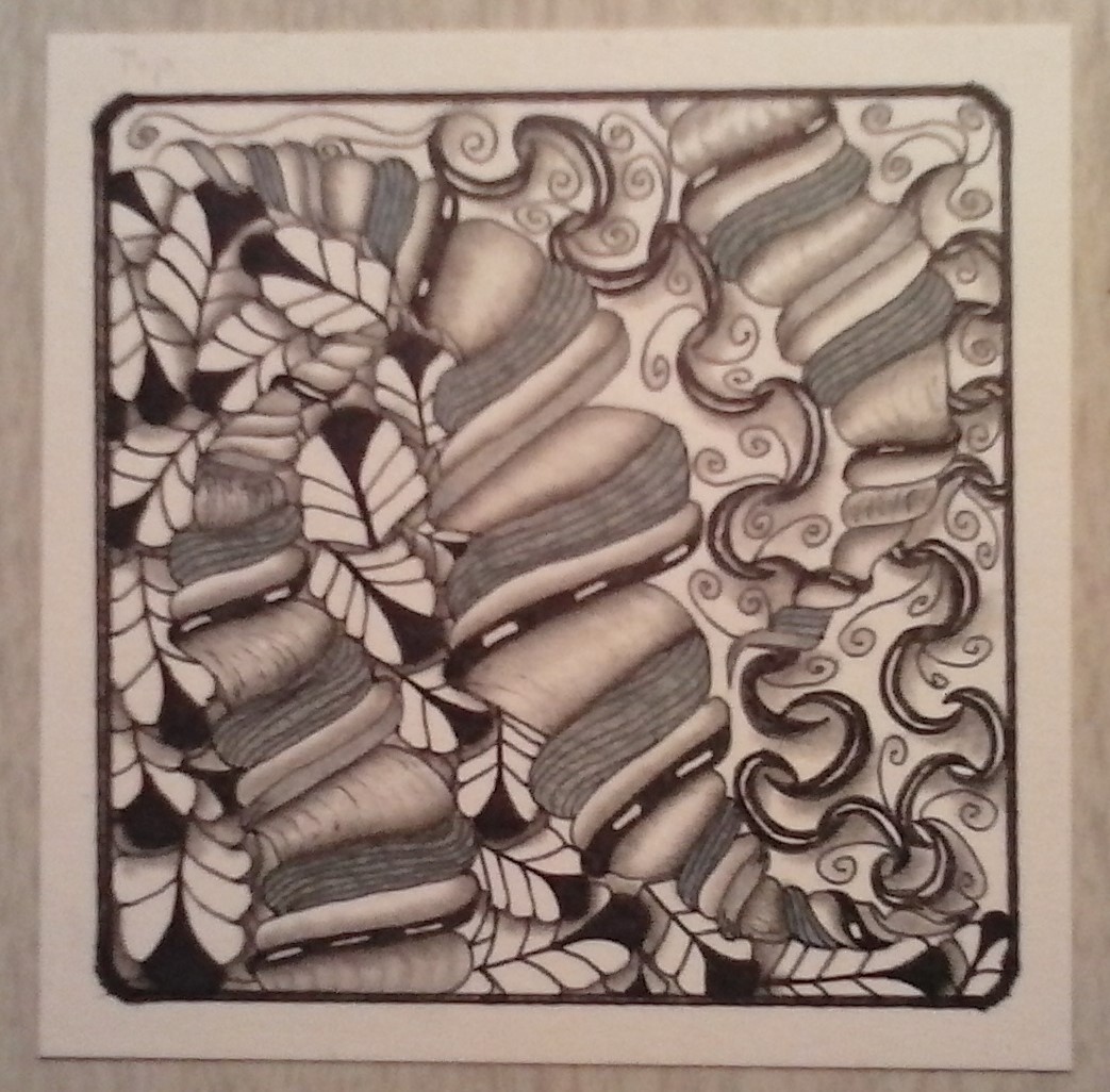 Toni's Tangles: My weekly Entries for Diane & Carolien's weekly ...