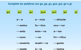 El bagul de les lletres: USO DE LA DIÉRESIS