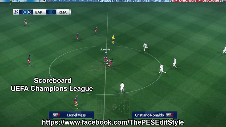 PES 2010 Scoreboard + Graphics UEFA CL 2015/16 | PESWORDS