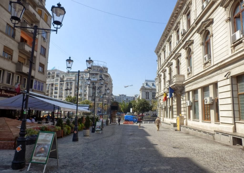 Turist în București: Strada Franceza - Centrul Vechi - Bucuresti