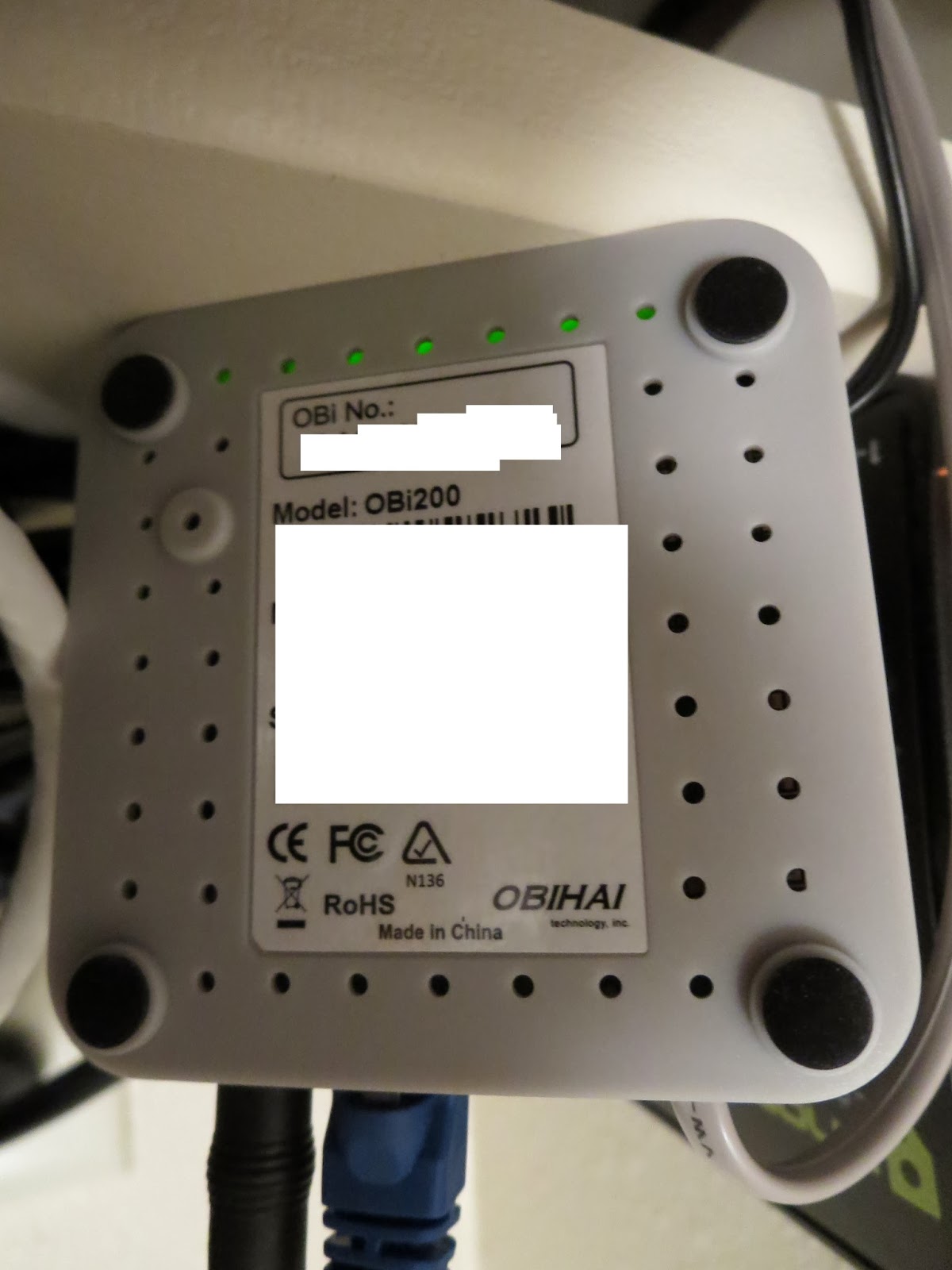 ARogan: Obihai Obi200 - Free or nearly free home phone line