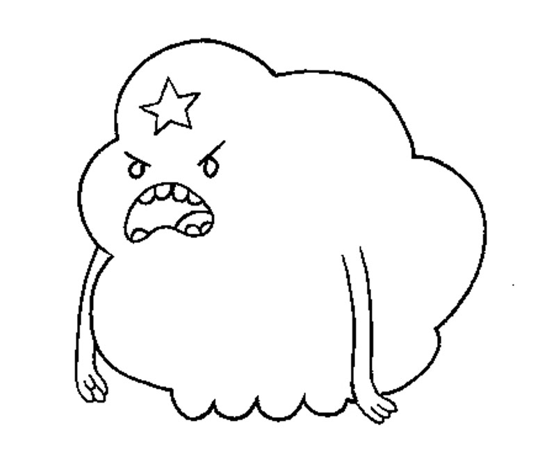 Adventure Time Lumpy Princess Coloring Pages Coloring Pages