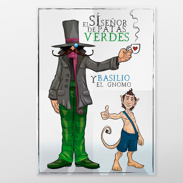 el lapiz menguante: el SÍ señor de patas VERDES