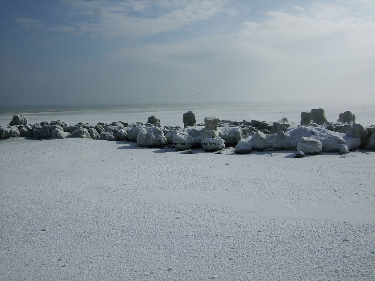 ORB IN LUMEA SURZILOR: MAREA NEAGRA INGHETATA (foto)