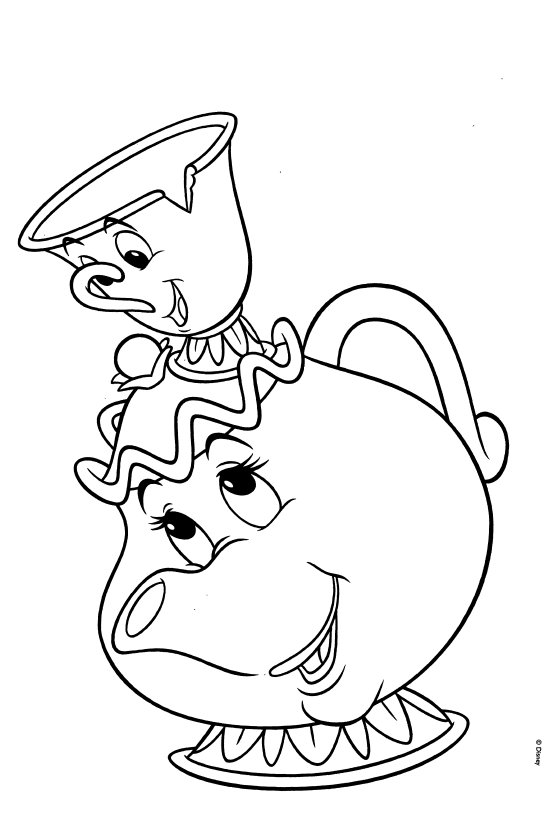 FUN & LEARN : Free worksheets for kid: Disney Princess Belle ,Beauty ...