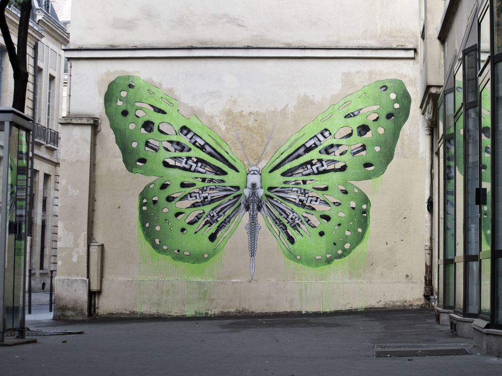 Ludo New Mural In Paris, France – StreetArtNews