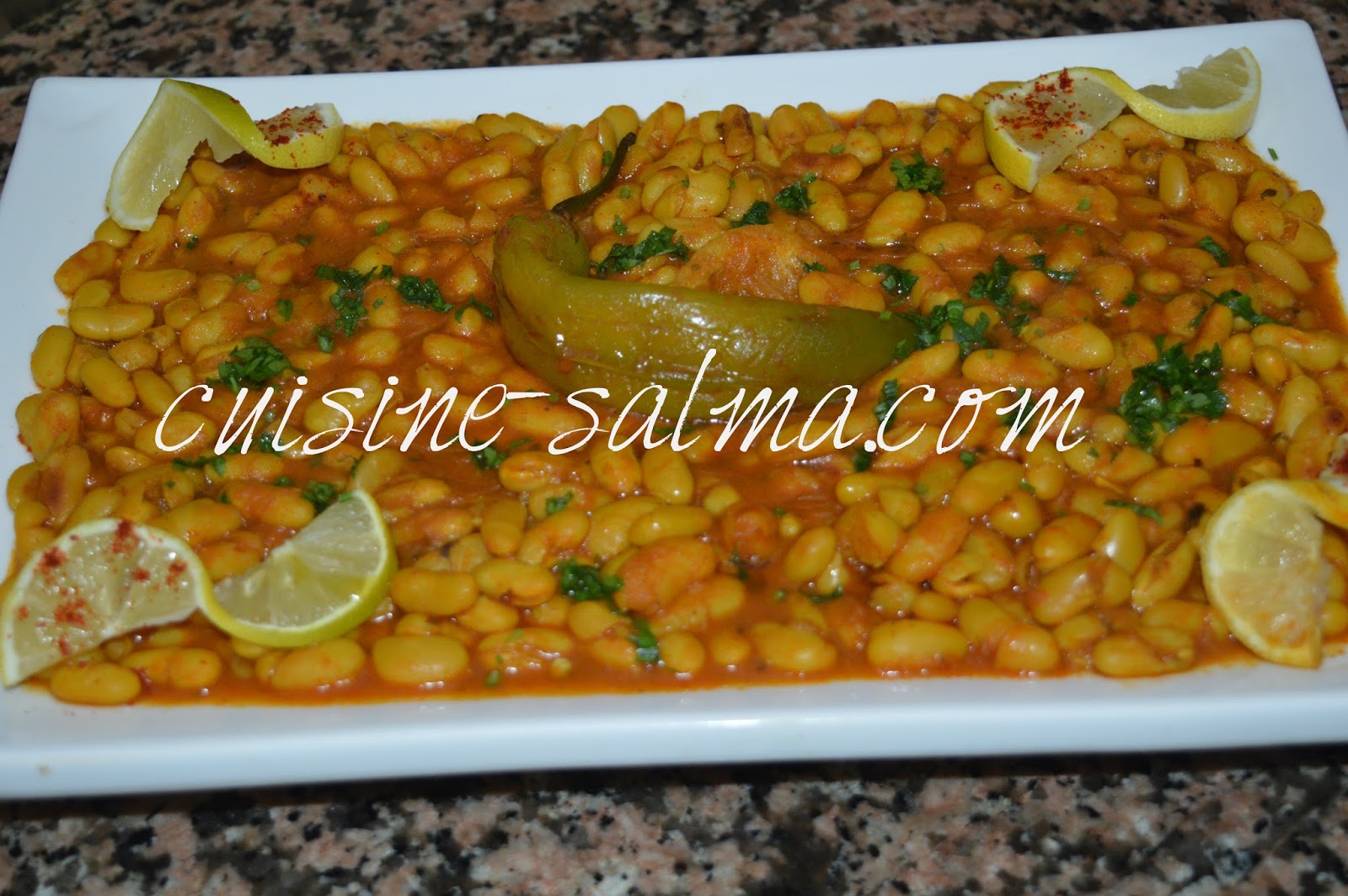 Loubia marocaine اللوبيا على الطريقة المغربية مع سر لذتها - مطبخ أم ...