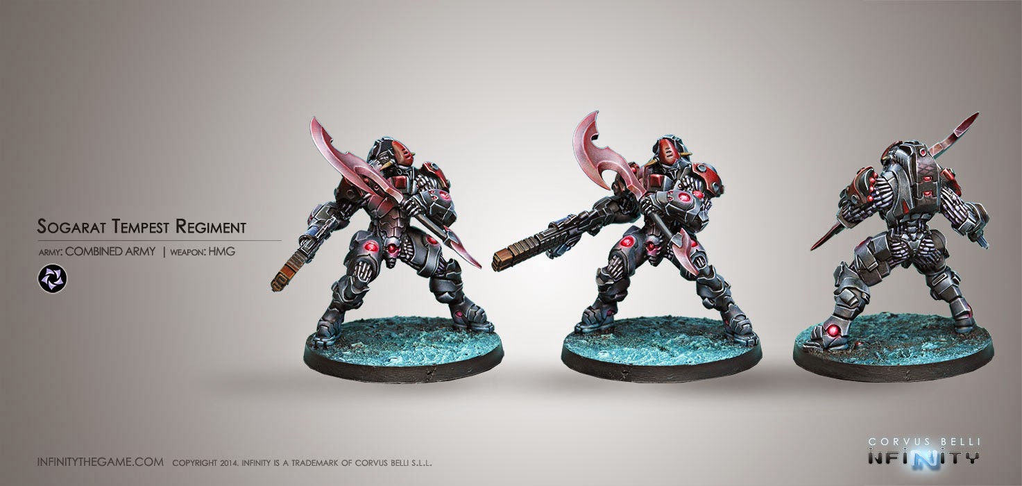 Tabletop Fix: Corvus Belli - Infinity December Releases