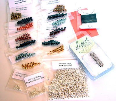 BeadsForever: Metal Bead Sampler Kit and Pattern